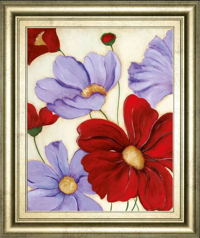 Classy Art Lavender and Red II by Tava Studios Wall Art | Fischer ...