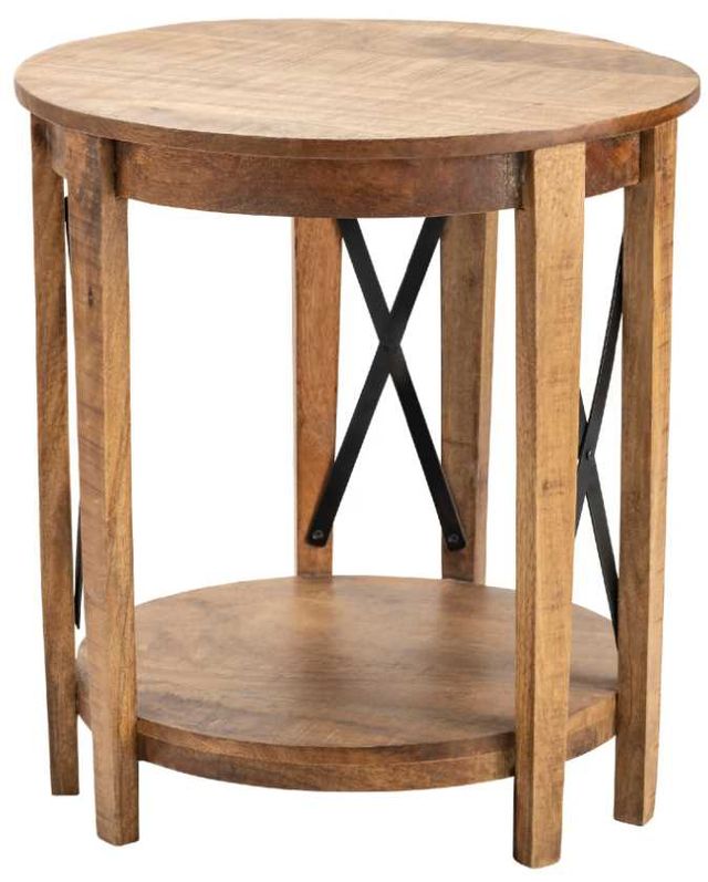 Crestview Collection Sutton Brown End Table | The Cleveland Furniture ...