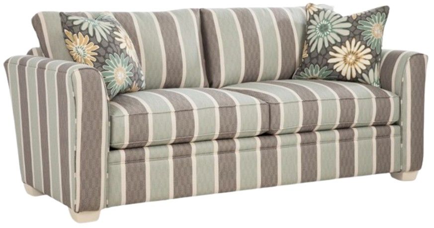 Braxton Culler Customizable Bridgeport Queen Two-Cushion Sleeper Sofa ...