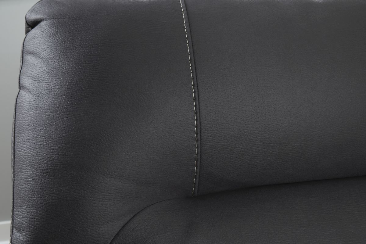 Signature Design by Ashley Henefer 3 Piece Midnight Power Reclining Left Arm Facing Sectional and Chaise Farnham s Furniture Galleries Casper Wyoming