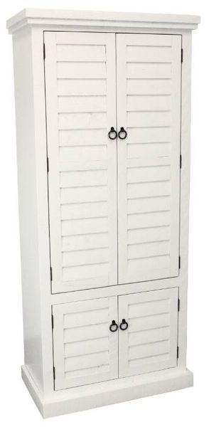 American Heartland Manufacturing Rustic Double Door Shutter Pantry ...