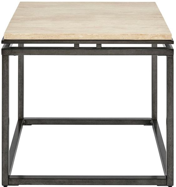 Olliix by Madison Park Cream Koy End Table | Bob Mills Furniture