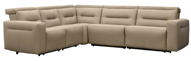 Elran Customizable Hudson 5-Piece Power Reclining Sectional | Essex ...