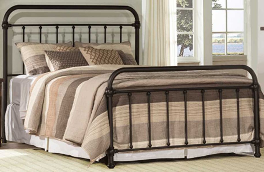 HH2 Home Kirkland Dark Bronze Twin Bed | Hoelscher's Fine Furniture ...