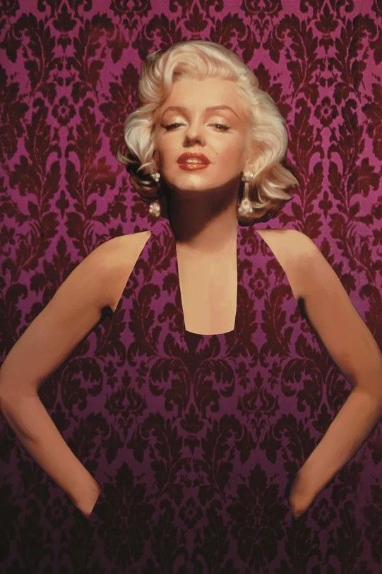 Classy Art Victorian Marilyn by JG Studios Wall Art | Fischer Furniture ...