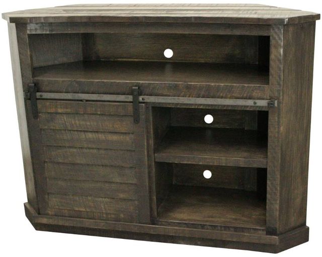 American Heartland Manufacturing Rustic Bower Tall Shutter Corner TV ...