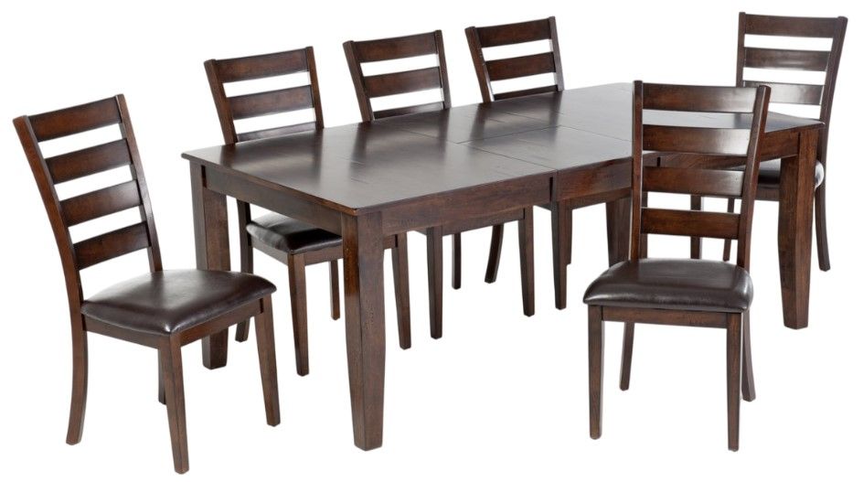 Intercon Kona 5-Piece Raisin Dining Set | Fischer Furniture | Rapid ...