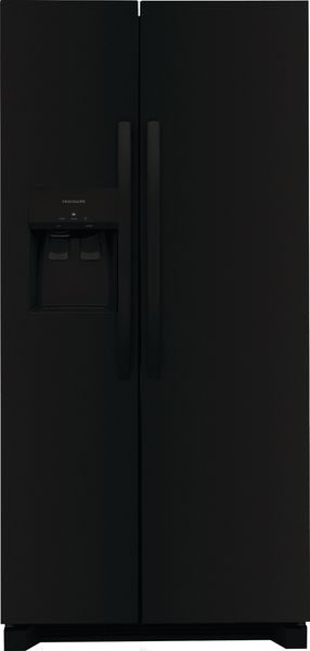 Frigidaire® 33 in. 22.3 Cu. Ft. Black Standard Depth Side-by-Side ...