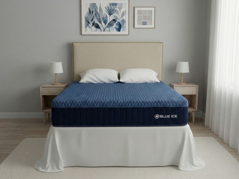 Diamond Mattress® Blue Ice Renew Premier 16” Wrapped Coil Plush Tight ...