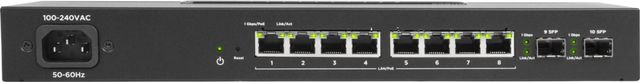 SnapAV Araknis Networks® 210 Series Black 8 Ports Websmart Gigabit ...