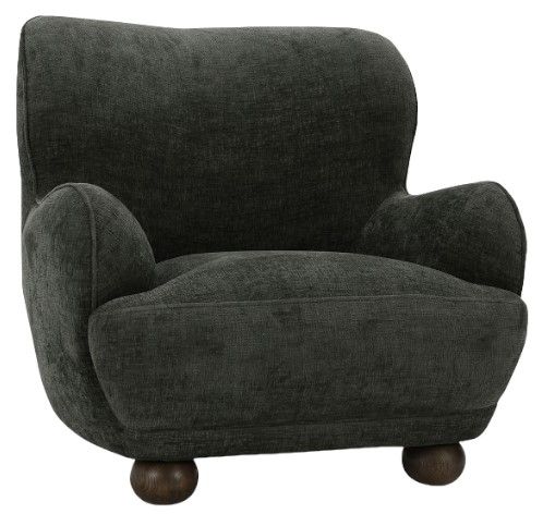 Classic Home Penelope Forest Green Accent Chair | Lafferty's Home Center