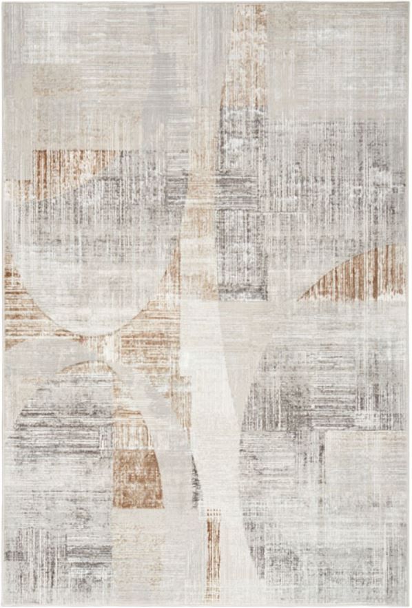 Signature Design by Ashley® Truward Caramel/Gray/Linen 8'x10' Area Rug ...