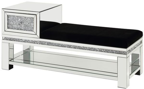 Mirrored bench store