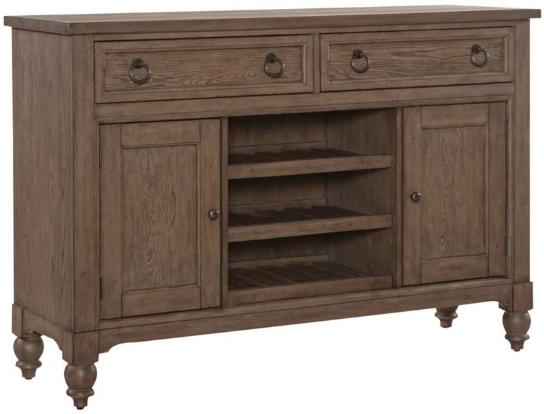 Liberty Furniture Americana Farmhouse Dusty Taupe Buffet | Bruxvoort's ...