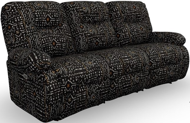 Best Home Furnishings Customizable Brinley Power Tilt Headrest Space Saver Sofa