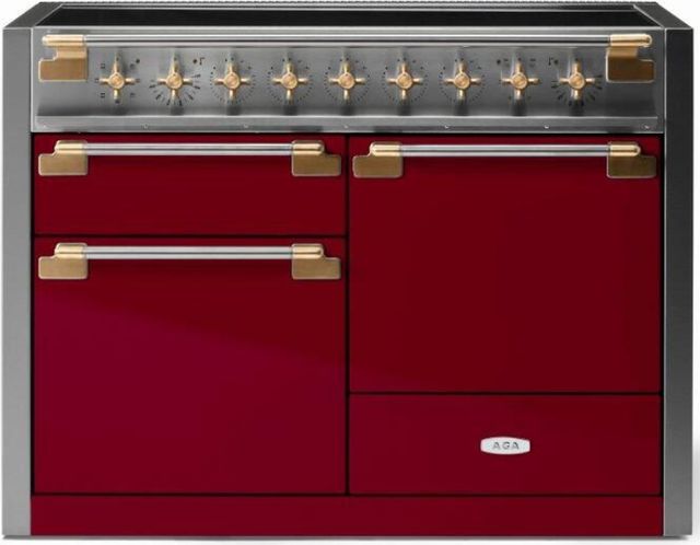 AGA™ Elise Series 48" Stainless Steel Freestanding Induction Range with ...