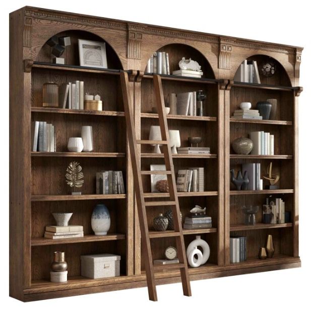 Martin Furniture Stratton 3-Piece Rich Toffee Bookcase | Fischer ...
