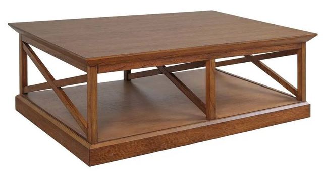 Crestview Collection Thomas Brown Cocktail Table | The Cleveland ...