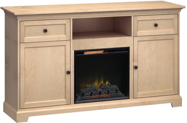 Howard Miller® Customizable 72" Extra Tall Fireplace TV Console with ...