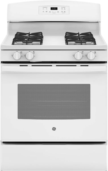 GE® 30" White Freestanding Gas Range | Ken's Appliance & America's ...