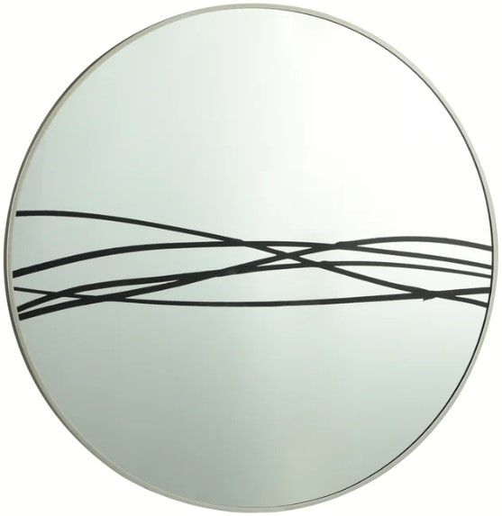 Stylecraft Austin Allen James Wires Round Mirror | Smith Sales Inc ...