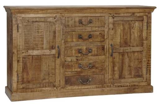 Crestview Collection Bengal Manor Mango Wood Sideboard | Courtside ...