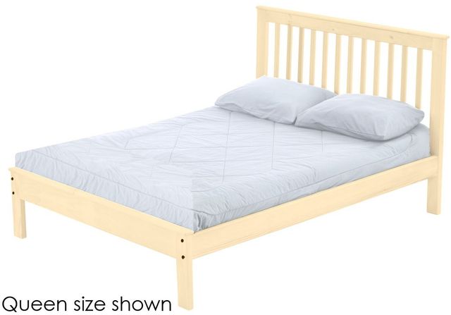 Crate Designs™ Furniture Unfinished Queen Mission Bed | Old McDonald's Furniture & Appliances