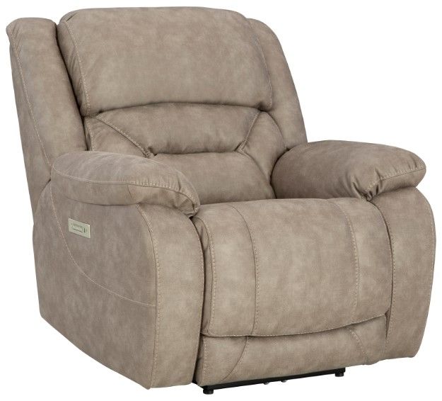 HomeStretch Skywalker Nickel Power Wall-Saver Recliner | Miskelly Furniture
