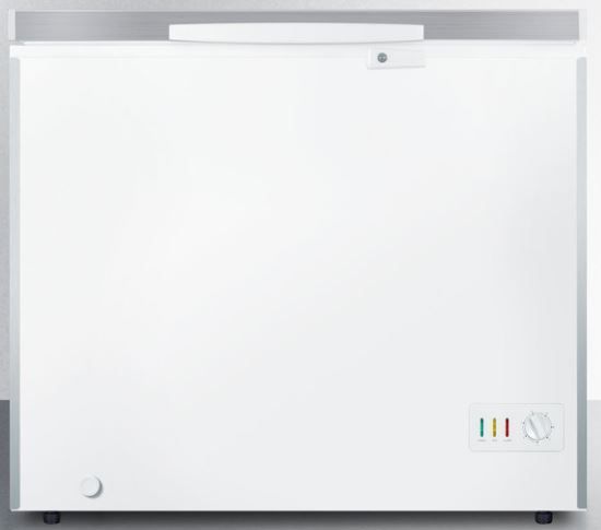 Summit® Commercial 6.7 Cu. Ft. White Chest Freezer | Big Sandy ...