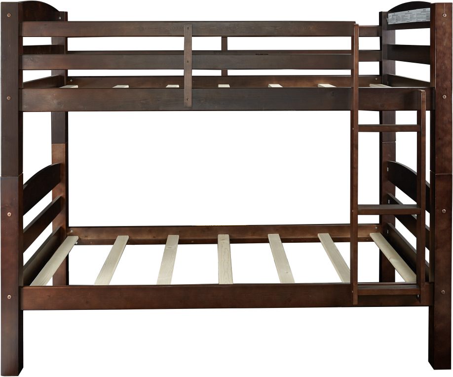 Powell Levi Espresso Twin Twin Bunk Bed