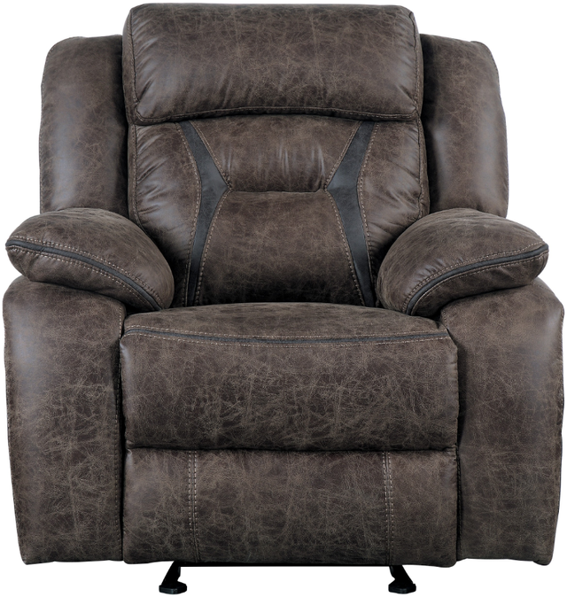 Mazin Furniture Madrona Dark Brown Glider Recliner | Cabot BrandSource ... Mazin Furniture Madrona Dark Brown Glider Recliner | Cabot BrandSource ...