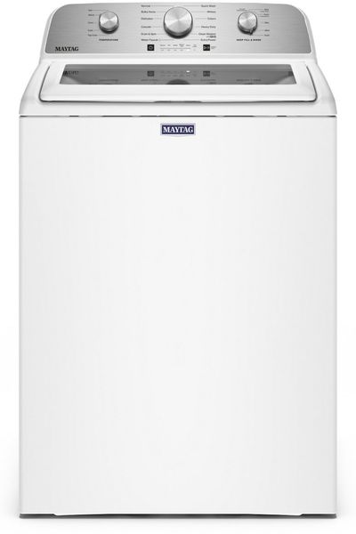 Maytag® 4.7 Cu. Ft. White Agitator Top Load Washer | Famous Tate ...