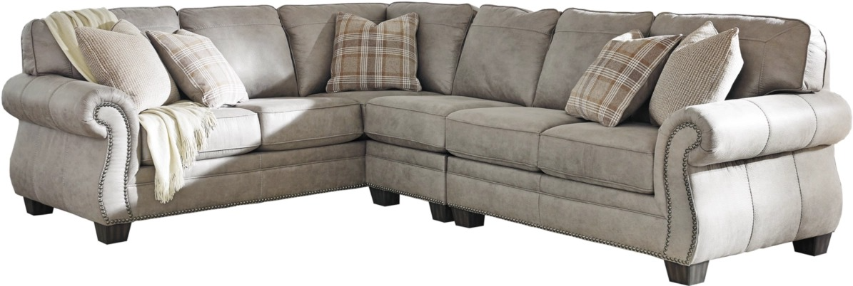 Ashley furniture olsberg 3 piece sectional store