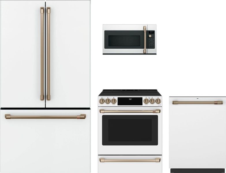 Café™ 4 Piece Matte White Kitchen Package | Clinton Township, MI ...