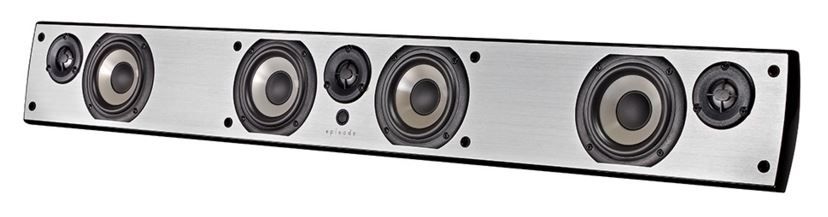 SnapAV Episode® 500 Series 4" Passive Soundbar-Black-ES-500-SNDBAR-40 ...
