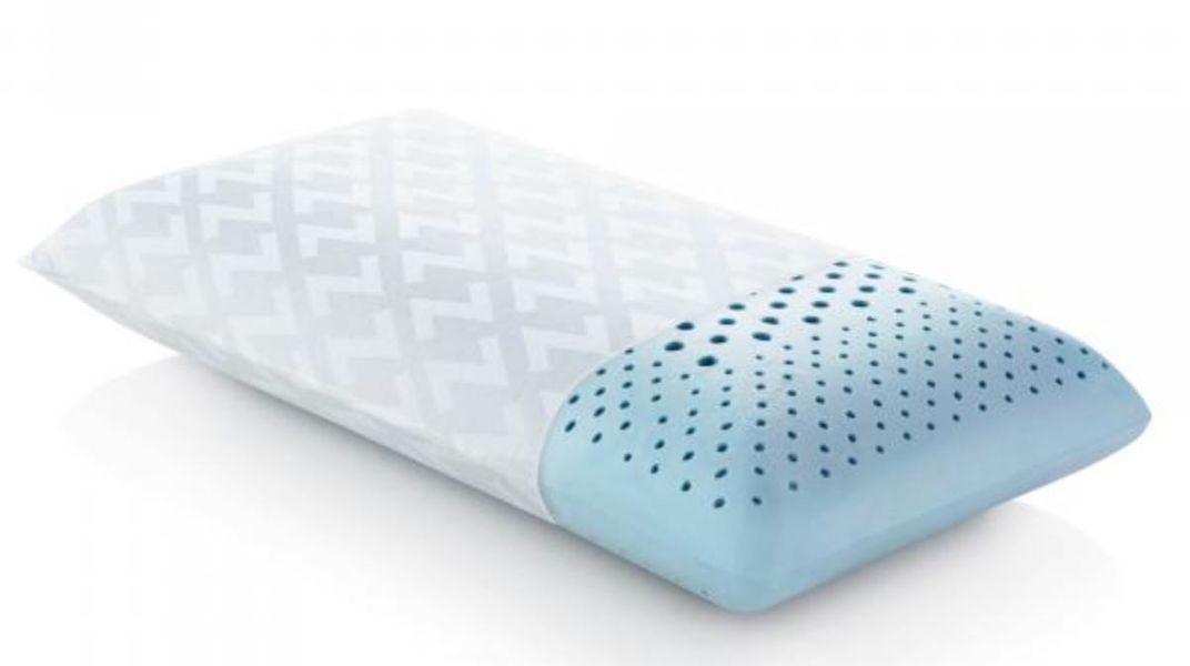 Malouf® Z Zoned Gel Dough® Low Loft Queen Pillow | Midwest Clearance ...