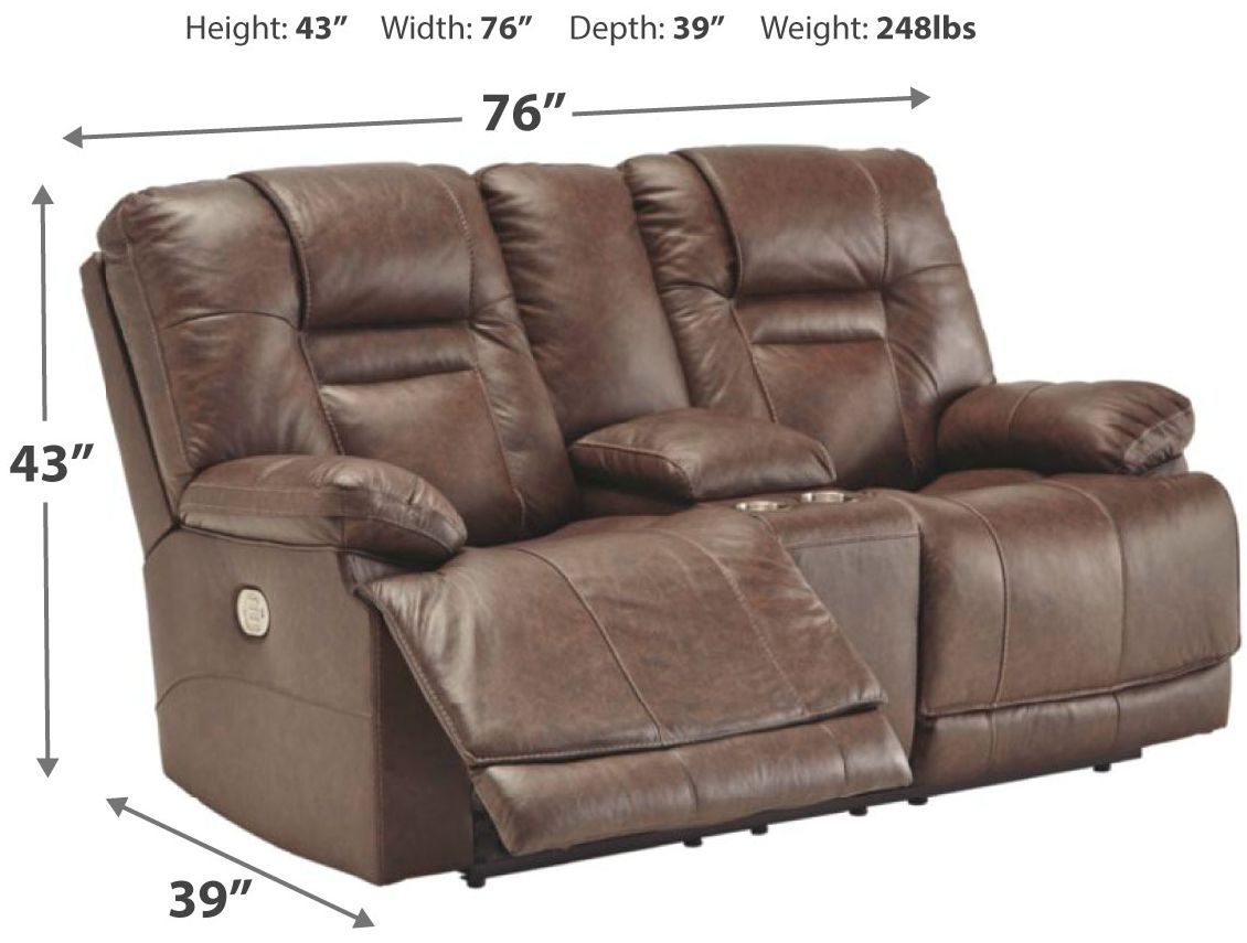 Signature Design by Ashley Wurstrow Umber Power Reclining Loveseat Pruitt s Fine Furniture Phoenix Prescott Valley AZ