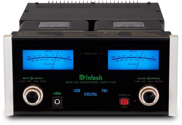 McIntosh® 2 Channel Headphone Amplifier-MHA150 | Hi Fi Buys | Nashville, TN