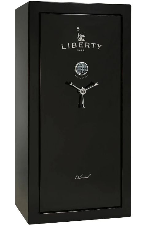 Liberty Safe Colonial Black Textured 50 Mechanical Gun Safe | Carmona's ...