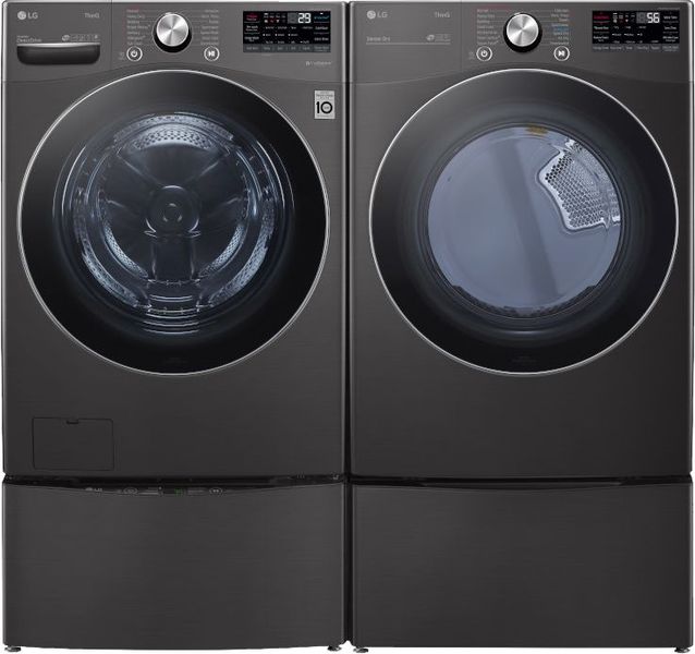 WM4200HBA | DLEX4200B - LG Front Load Pair Special With a 5.0 Cu Ft ...