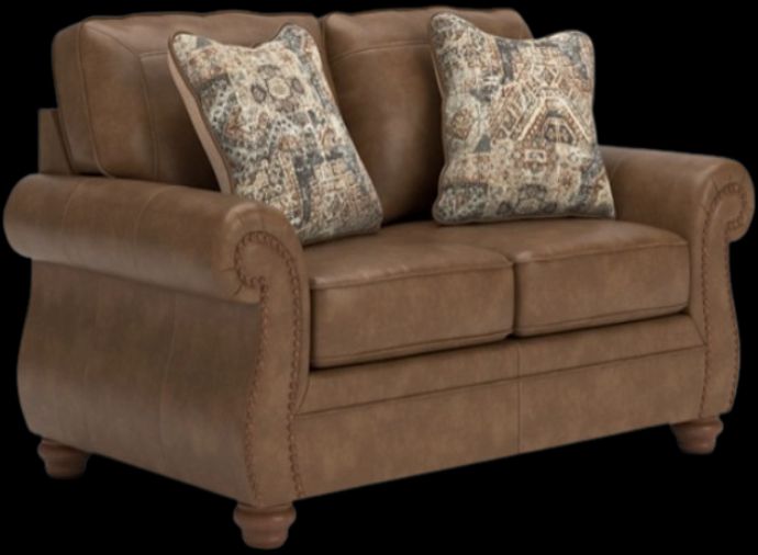 Signature Design by Ashley® Chasemore Earth Loveseat | Pruitt's Fine ...