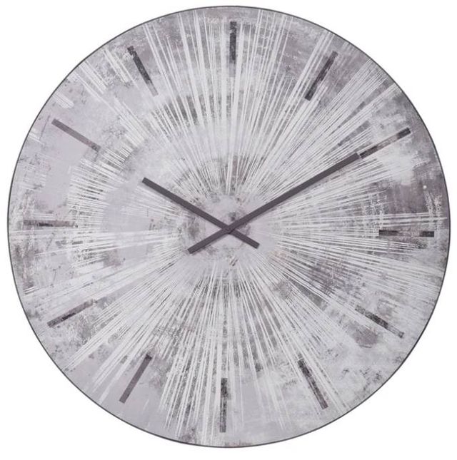 Stylecraft Gray Star Wall Clock | The Cleveland Furniture Company ...