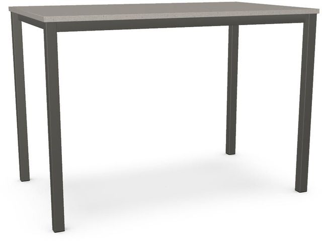 Table rectangulaire hauteur bar en panneau laminé Ricard Amisco ...