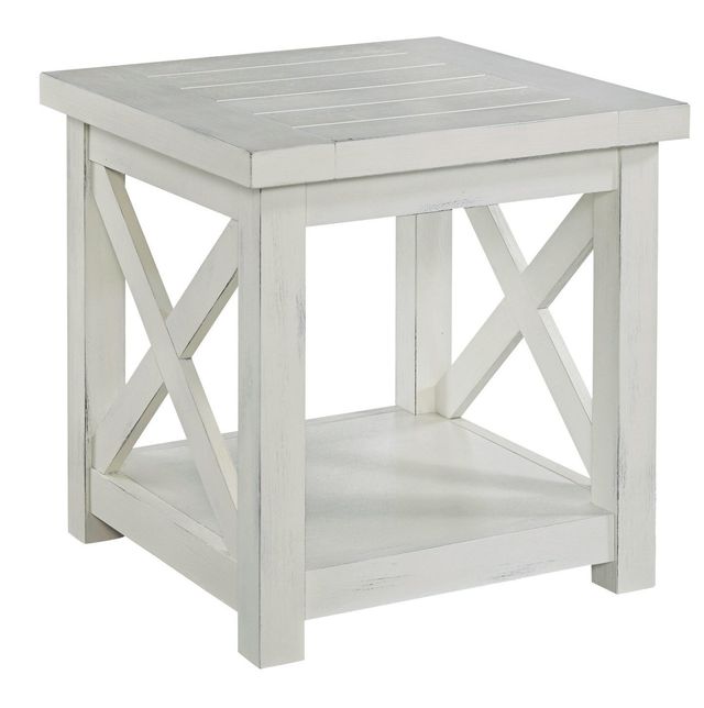homestyles® Seaside Lodge Off-White End Table | The Furniture ...