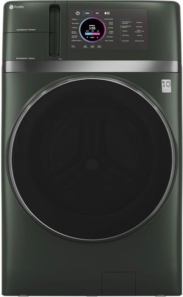 GE Profile™ ENERGY STAR® 4.8 Cu. Ft. Jade Green UltraFast Washer Dryer ...