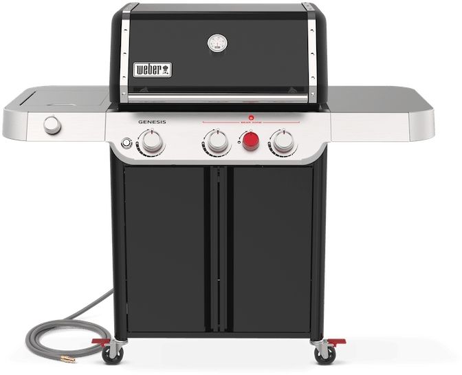 Weber® Genesis E-335C 3-Burner Black Freestanding Natural Gas Grill ...