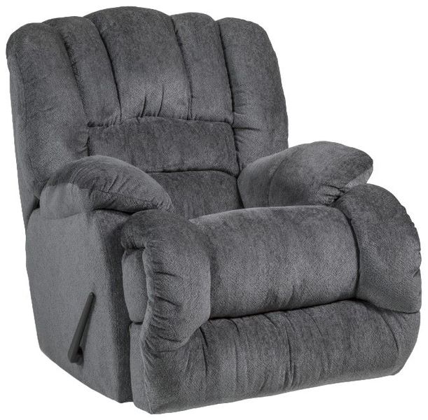 HomeStretch Outback Dark Gray Manual Rocker Recliner | Hoelscher's Fine ...