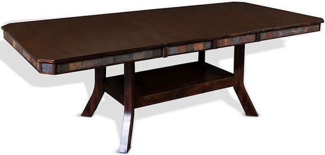Sunny Designs™ Santa Fe Espresso Dual Height Dining Table with Double ...