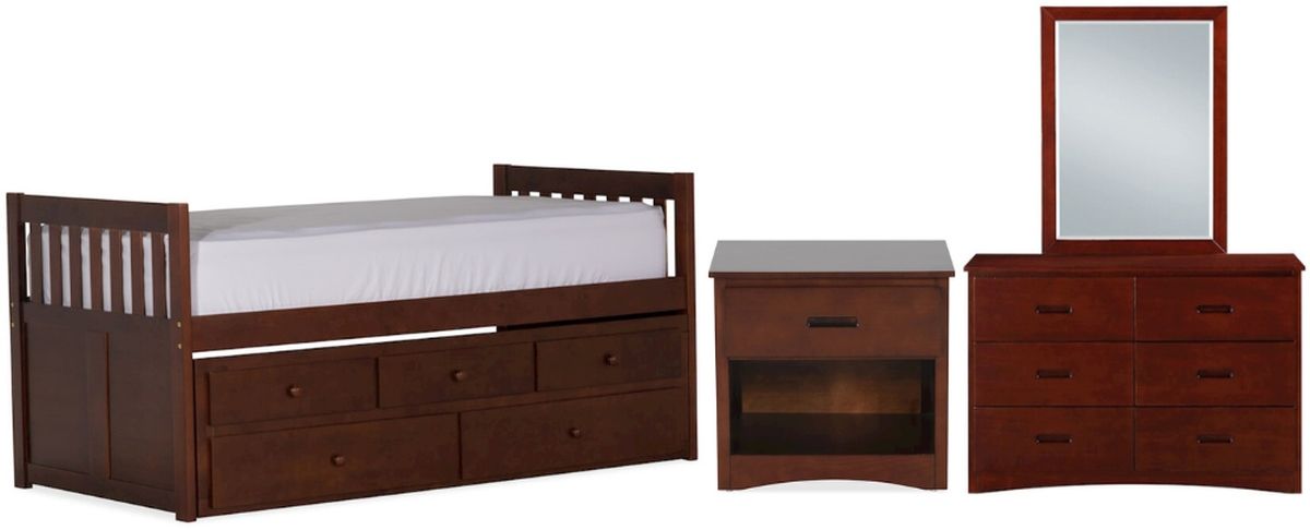 Rowe 4-Pc Kids Twin Bedroom Set | Lacks Furniture | Brownsville, Laredo ...