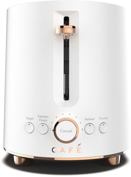 Café™ 2 Slice Matte White Toaster | Dan's Appliance Sleep Source & TV